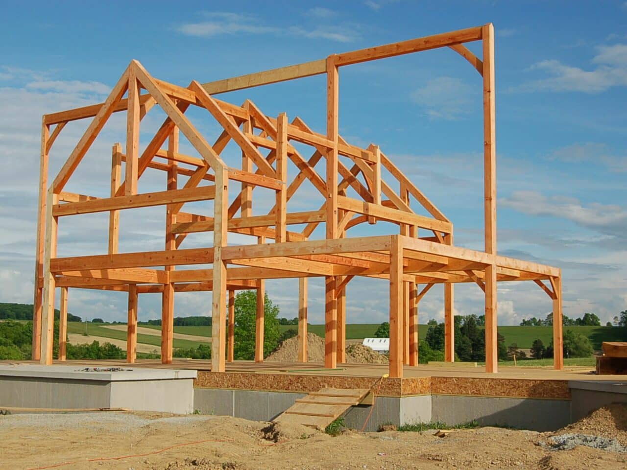 Custom Timber Frame Projects - Atlantic Timberframes